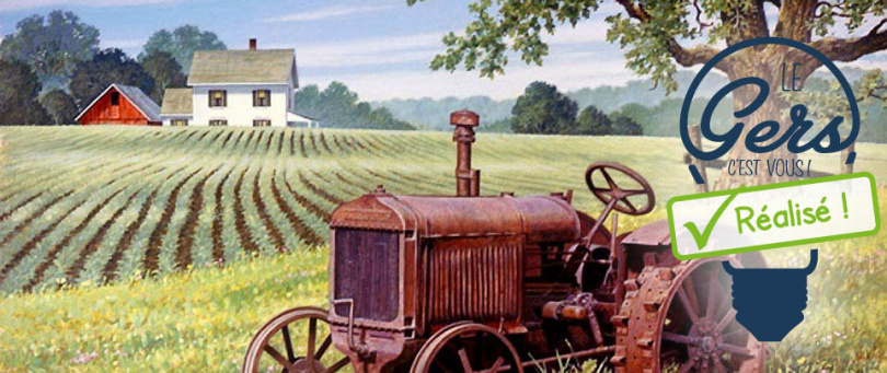 #1013 UNE FRESQUE À BARCELONNE DU GERS | Budget Participatif Gersois 2 ...